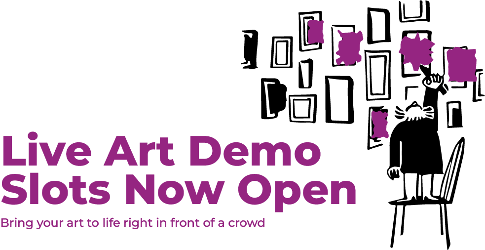 Live Art Demonstration – Surrey Art Fair