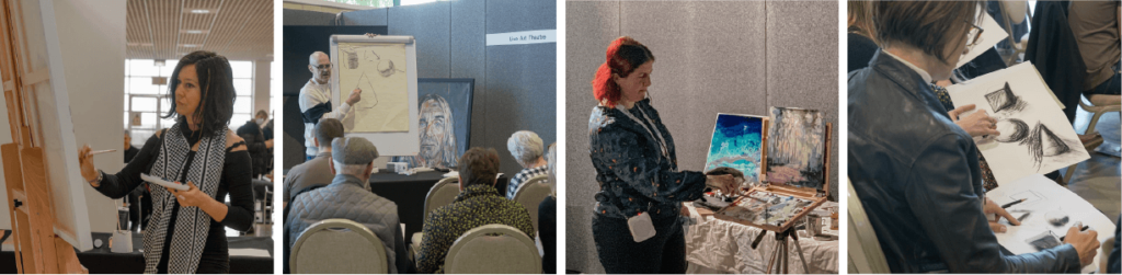 Live Art Demonstration – Surrey Art Fair